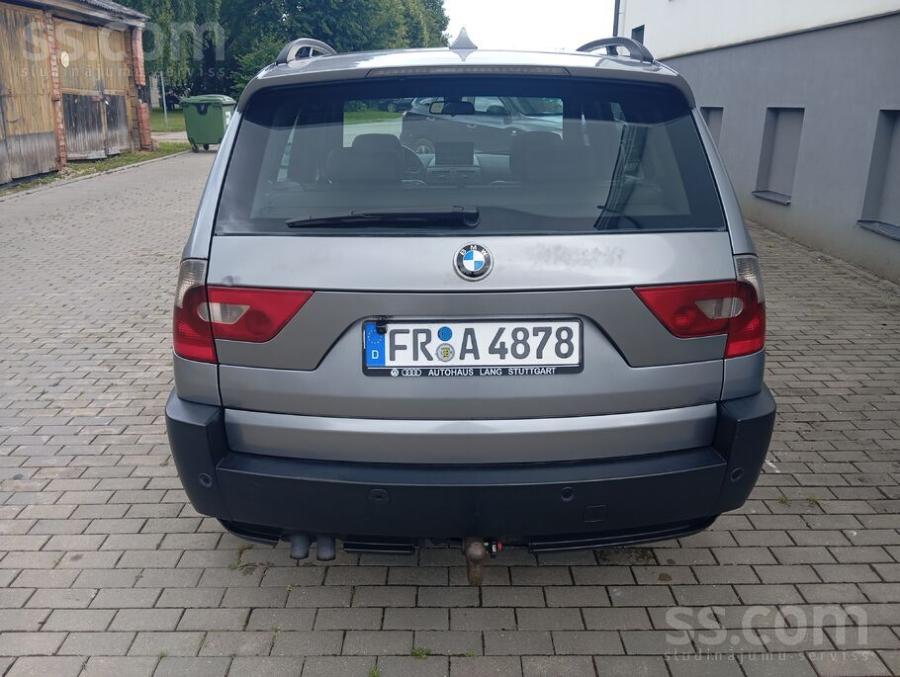 Blue BMW X3 2004 in Riga, with an engine capacity of 3.00 L and mileage of 325 thousand km for 2490 €, photo 7 on AUTOMOTO.COM.LV