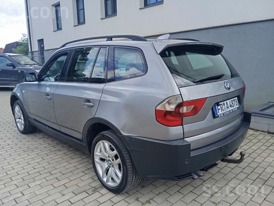 Blue BMW X3 2004 in Riga, with an engine capacity of 3.00 L and mileage of 325 thousand km for 2490 €, photo 8 on AUTOMOTO.COM.LV