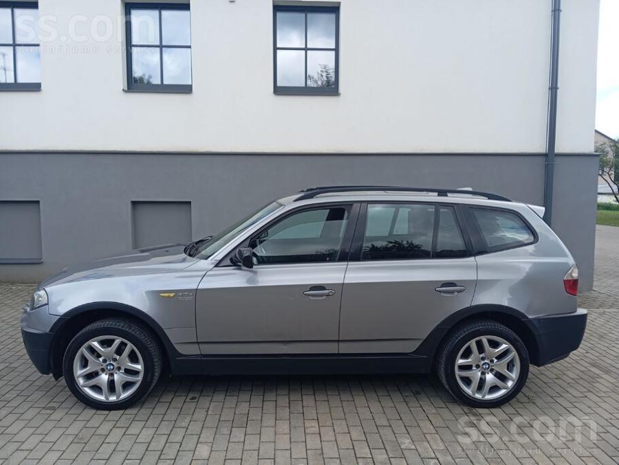 Blue BMW X3 2004 in Riga, with an engine capacity of 3.00 L and mileage of 325 thousand km for 2490 €, photo 9 on AUTOMOTO.COM.LV
