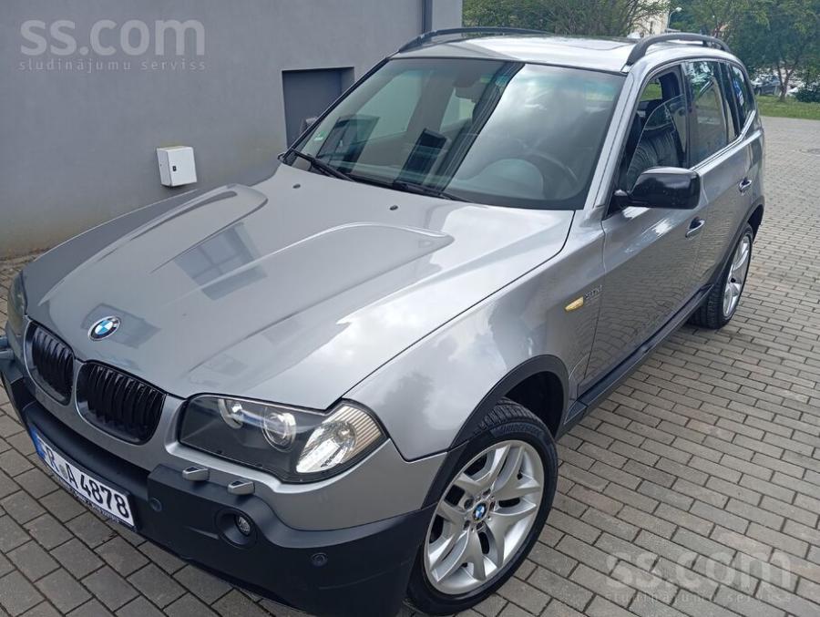 Blue BMW X3 2004 in Riga, with an engine capacity of 3.00 L and mileage of 325 thousand km for 2490 €, photo 10 on AUTOMOTO.COM.LV