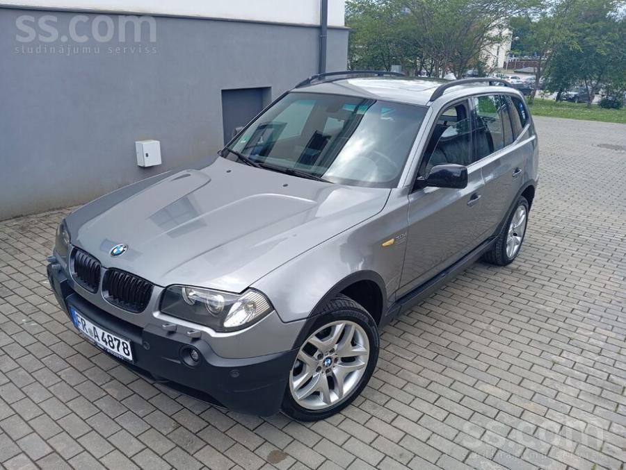 Blue BMW X3 2004 in Riga, with an engine capacity of 3.00 L and mileage of 325 thousand km for 2490 €, photo 23 on AUTOMOTO.COM.LV