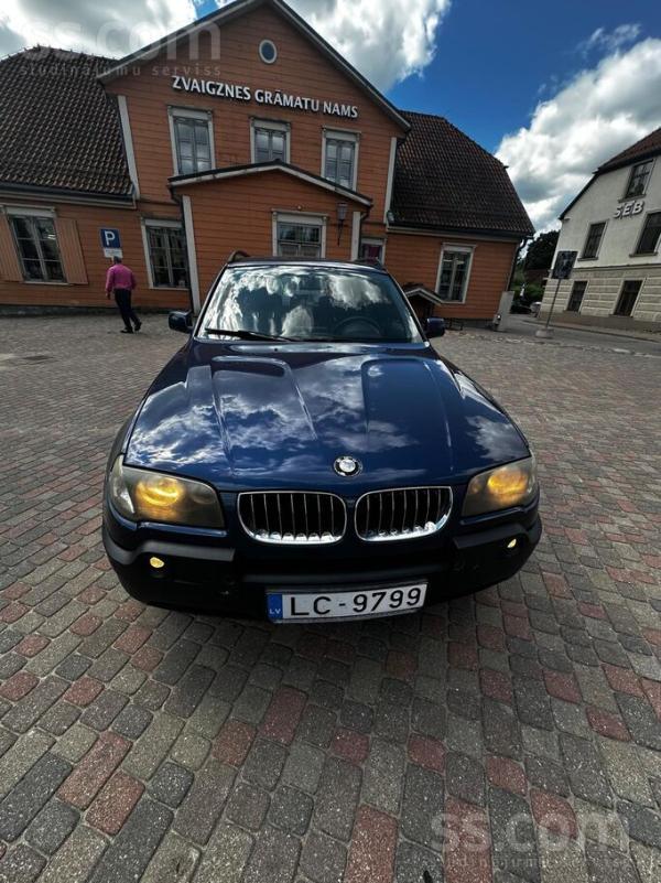 Blue BMW X3 2004 in Limbazi, with an engine capacity of 3.00 L and mileage of 222 thousand km for 5150 €, photo 7 on AUTOMOTO.COM.LV