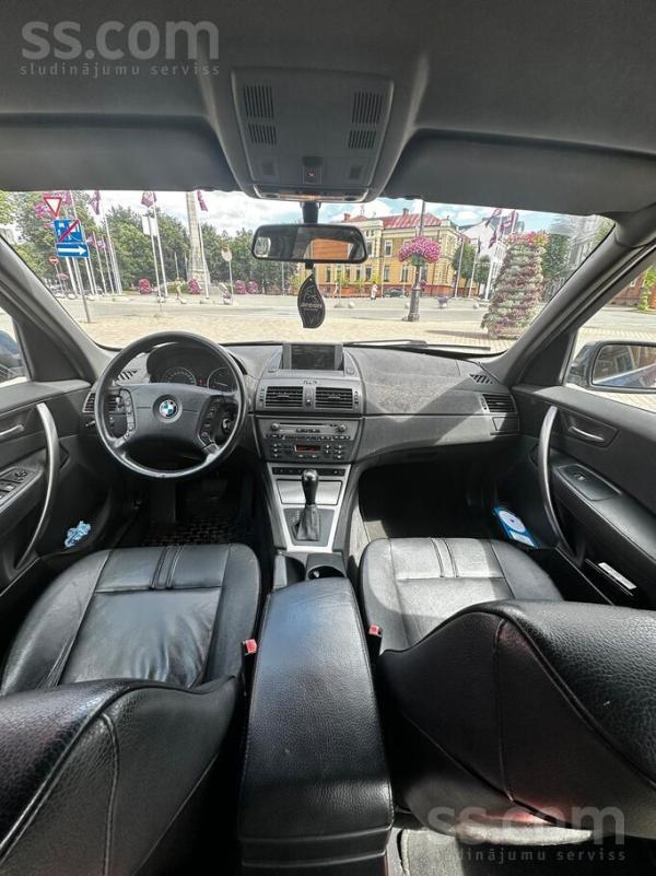 Blue BMW X3 2004 in Limbazi, with an engine capacity of 3.00 L and mileage of 222 thousand km for 5150 €, photo 8 on AUTOMOTO.COM.LV