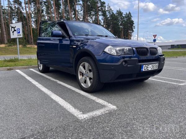 Blue BMW X3 2004 in Riga, with an engine capacity of 3.00 L and mileage of 340 thousand km for 4200 €, photo 2 on AUTOMOTO.COM.LV