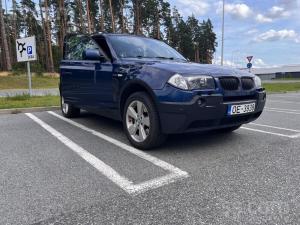 Синий БМВ Х3 2004 в Рига, объемом двигателя 3.00 л и пробегом 340 тыс. км за 4200 €, фото 3 на AUTOMOTO.COM.LV