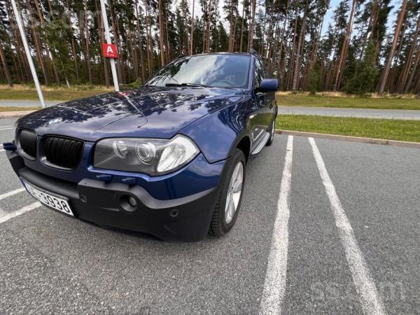 Blue BMW X3 2004 in Riga, with an engine capacity of 3.00 L and mileage of 340 thousand km for 4200 €, photo 5 on AUTOMOTO.COM.LV