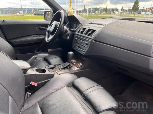 Blue BMW X3 2004 in Riga, with an engine capacity of 3.00 L and mileage of 340 thousand km for 4200 €, photo 6 on AUTOMOTO.COM.LV