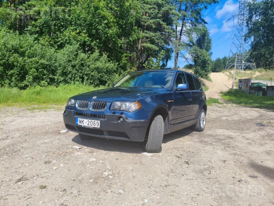 Zils BMW X3 2004 Rīga, ar dzinēja tilpumu 3.00 L un nobraukumu 267 tūkst. km par 2790 €, foto 1 vietnē AUTOMOTO.COM.LV