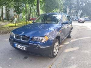 Синий БМВ Х3 2004 в Рига, объемом двигателя 3.00 л и пробегом 267 тыс. км за 2650 €, фото  на AUTOMOTO.COM.LV