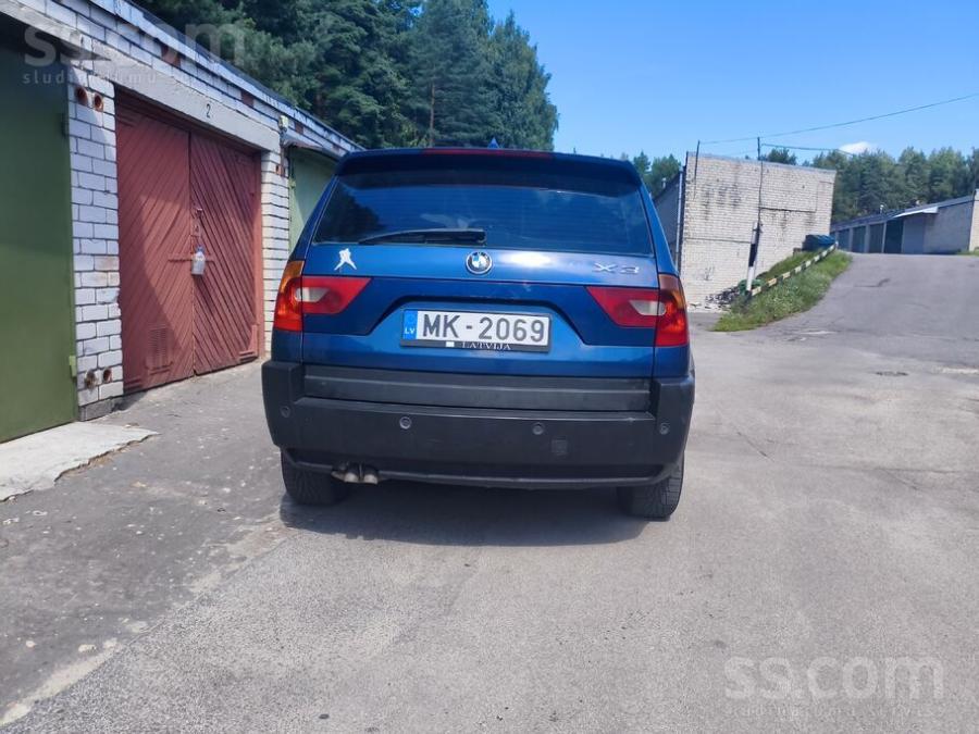 Синий БМВ Х3 2004 в Рига, объемом двигателя 3.00 л и пробегом 267 тыс. км за 2650 €, фото 5 на AUTOMOTO.COM.LV