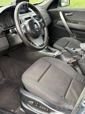 Blue BMW X3 2004 in Valmiera, with an engine capacity of 3.00 L and mileage of 314 thousand km for 2000 €, photo 5 on AUTOMOTO.COM.LV