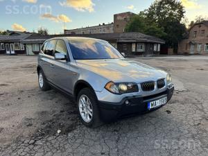 Zils BMW X3 2004 Cēsis, ar dzinēja tilpumu 3.00 L un nobraukumu 398 tūkst. km par 3800 €, foto 3 vietnē AUTOMOTO.COM.LV