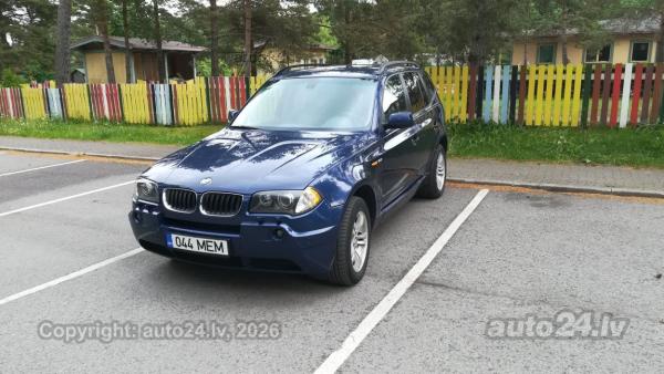 Синий БМВ Х3 2004 в Таллин, объемом двигателя 2.50 л и пробегом 270 тыс. км за 3700 €, фото 1 на AUTOMOTO.COM.LV
