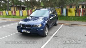 Blue BMW X3 2004 in Tallinn, with an engine capacity of 2.50 L and mileage of 270 thousand km for 3700 €, photo  on AUTOMOTO.COM.LV