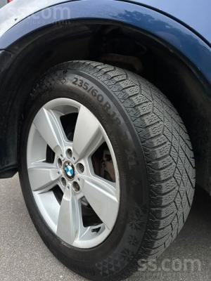 Blue BMW X3 2004 in Jelgava, with an engine capacity of 3.00 L and mileage of 344 thousand km for 2400 €, photo 21 on AUTOMOTO.COM.LV