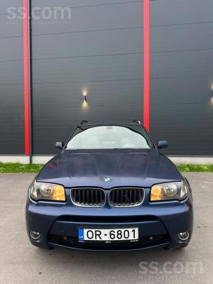Blue BMW X3 2004 in Jelgava, with an engine capacity of 3.00 L and mileage of 344 thousand km for 2400 €, photo 4 on AUTOMOTO.COM.LV