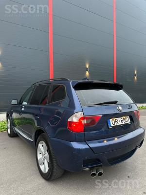 Blue BMW X3 2004 in Jelgava, with an engine capacity of 3.00 L and mileage of 344 thousand km for 2400 €, photo 8 on AUTOMOTO.COM.LV