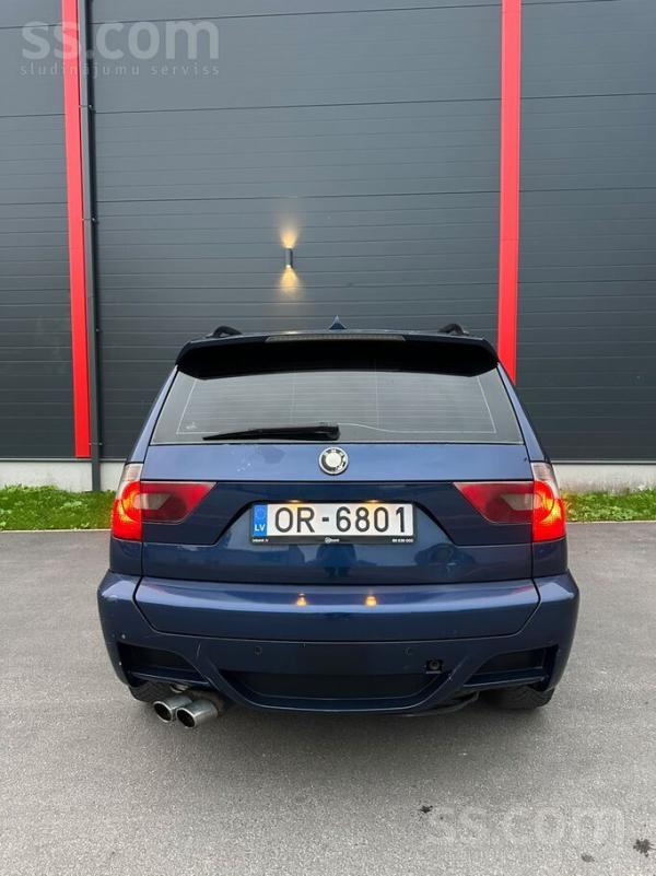 BMW X3 2004 in Jelgava on AUTOMOTO.COM.LV Blue BMW X3 2004 in Jelgava, with an engine capacity of 3.00 L and mileage of 344 thousand km for 2400 β¬, photo 9 on AUTOMOTO.COM.LV