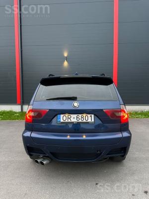 Blue BMW X3 2004 in Jelgava, with an engine capacity of 3.00 L and mileage of 344 thousand km for 2400 €, photo 9 on AUTOMOTO.COM.LV