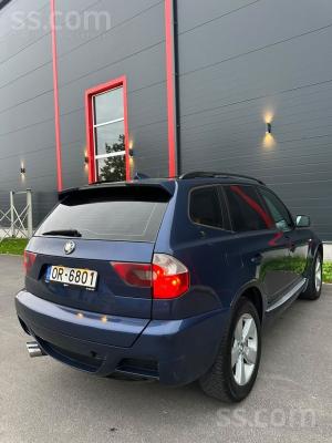 Blue BMW X3 2004 in Jelgava, with an engine capacity of 3.00 L and mileage of 344 thousand km for 2400 €, photo 10 on AUTOMOTO.COM.LV