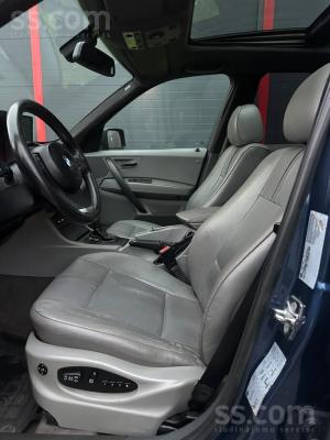 Blue BMW X3 2004 in Jelgava, with an engine capacity of 3.00 L and mileage of 344 thousand km for 2400 €, photo 18 on AUTOMOTO.COM.LV
