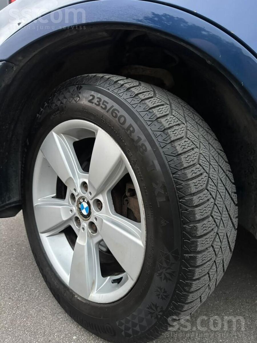 Blue BMW X3 2004 in Jelgava, with an engine capacity of 3.00 L and mileage of 344 thousand km for 2400 €, photo 21 on AUTOMOTO.COM.LV