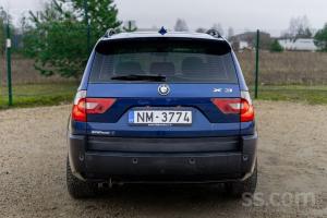 Blue BMW X3 2005 in Riga, with an engine capacity of 2.50 L and mileage of 0 thousand km for 6490 €, photo 5 on AUTOMOTO.COM.LV
