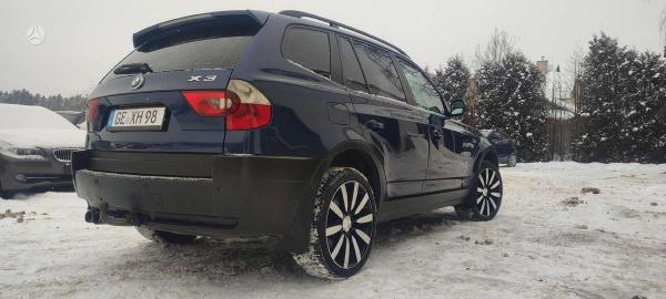 Zils BMW X3 2005 Utena, ar dzinēja tilpumu 2.99 L un nobraukumu 267 tūkst. km par 3600 €, foto 5 vietnē AUTOMOTO.COM.LV