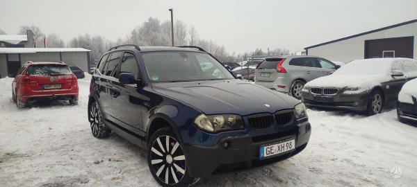 Zils BMW X3 2005 Utena, ar dzinēja tilpumu 2.99 L un nobraukumu 267 tūkst. km par 3600 €, foto 6 vietnē AUTOMOTO.COM.LV