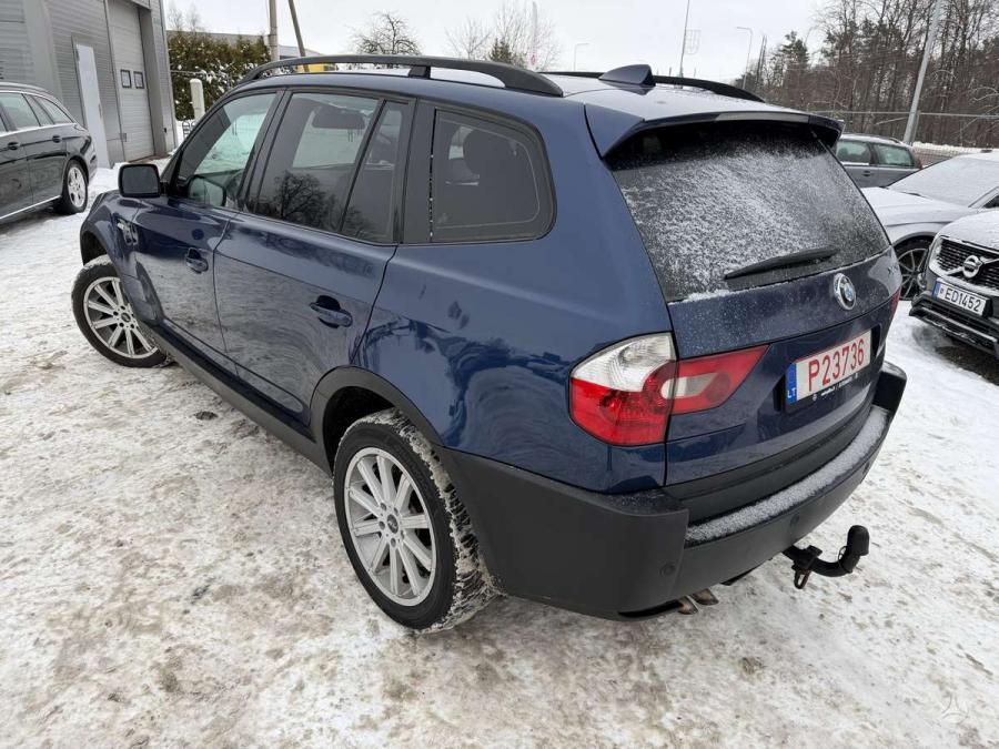 Zils BMW X3 2005 Utena, ar dzinēja tilpumu 2.99 L un nobraukumu 281 tūkst. km par 4200 €, foto 3 vietnē AUTOMOTO.COM.LV