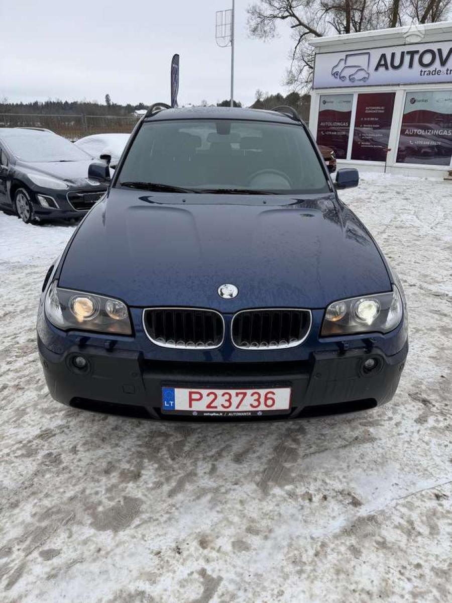 Zils BMW X3 2005 Utena, ar dzinēja tilpumu 2.99 L un nobraukumu 281 tūkst. km par 4200 €, foto 7 vietnē AUTOMOTO.COM.LV