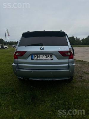 Blue BMW X3 2005 in Riga, with an engine capacity of 2.00 L and mileage of 279 thousand km for 3900 €, photo  on AUTOMOTO.COM.LV