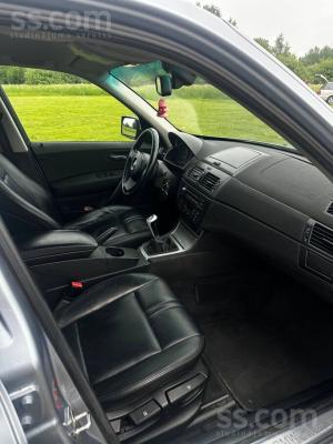 Blue BMW X3 2005 in Riga, with an engine capacity of 2.00 L and mileage of 279 thousand km for 3900 €, photo 3 on AUTOMOTO.COM.LV