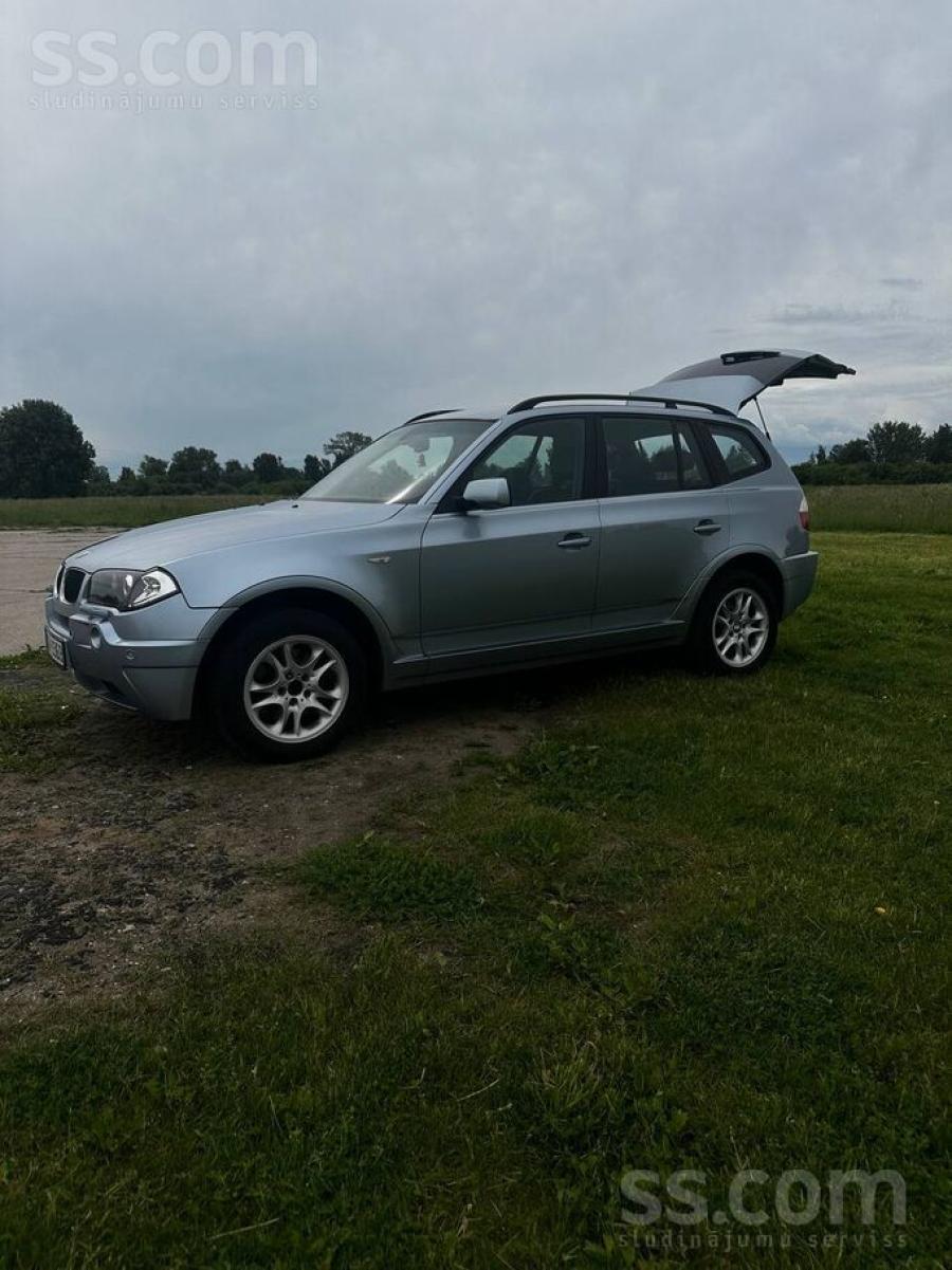 Blue BMW X3 2005 in Riga, with an engine capacity of 2.00 L and mileage of 279 thousand km for 3900 €, photo 6 on AUTOMOTO.COM.LV