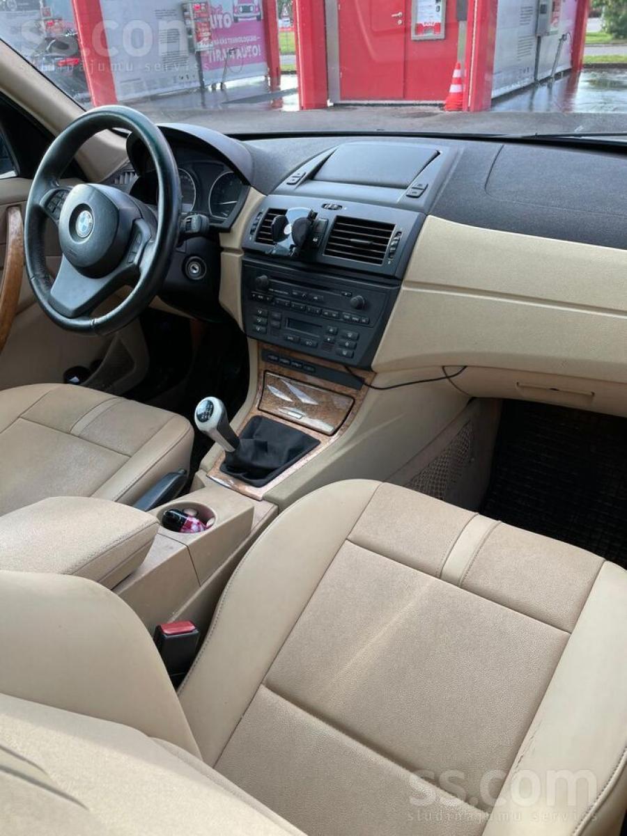 Синий БМВ Х3 2005 в Рига, объемом двигателя 3.00 л и пробегом 418 тыс. км за 1500 €, фото 7 на AUTOMOTO.COM.LV