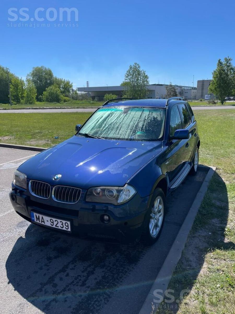 Синий БМВ Х3 2005 в Рига, объемом двигателя 3.00 л и пробегом 418 тыс. км за 1500 €, фото 16 на AUTOMOTO.COM.LV