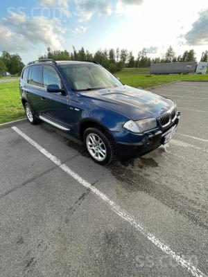 Синий БМВ Х3 2005 в Рига, объемом двигателя 3.00 л и пробегом 418 тыс. км за 1500 €, фото 22 на AUTOMOTO.COM.LV