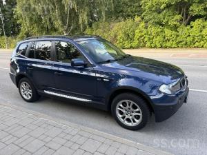 Синий БМВ Х3 2005 в Добеле, объемом двигателя 3.00 л и пробегом 412 тыс. км за 2700 €, фото 1 на AUTOMOTO.COM.LV
