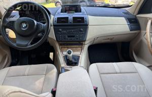 Синий БМВ Х3 2005 в Добеле, объемом двигателя 3.00 л и пробегом 412 тыс. км за 2700 €, фото 9 на AUTOMOTO.COM.LV