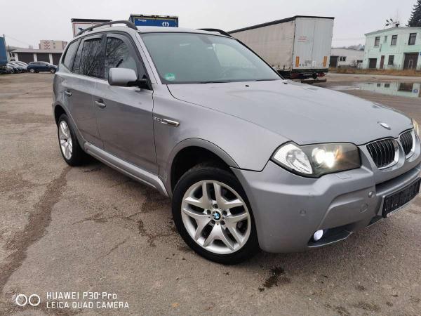 Zils BMW X3 2006 Prienai, ar dzinēja tilpumu 3.00 L un nobraukumu 268 tūkst. km par 4650 €, foto 1 vietnē AUTOMOTO.COM.LV