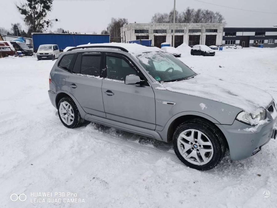 Zils BMW X3 2006 Prienai, ar dzinēja tilpumu 2.99 L un nobraukumu 268 tūkst. km par 4350 €, foto 1 vietnē AUTOMOTO.COM.LV