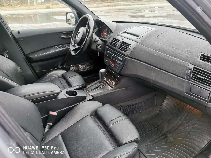 Zils BMW X3 2006 Prienai, ar dzinēja tilpumu 2.99 L un nobraukumu 268 tūkst. km par 4350 €, foto 4 vietnē AUTOMOTO.COM.LV