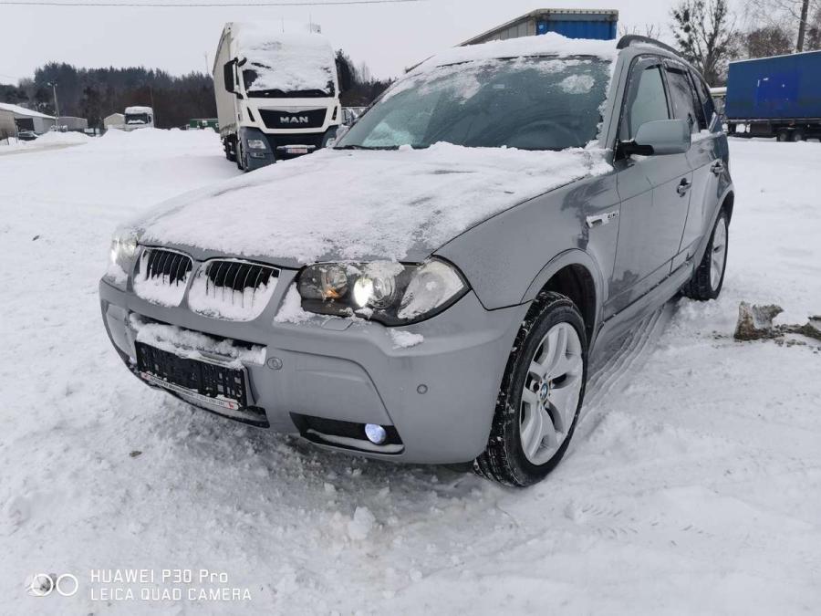 Zils BMW X3 2006 Prienai, ar dzinēja tilpumu 2.99 L un nobraukumu 268 tūkst. km par 4350 €, foto 5 vietnē AUTOMOTO.COM.LV