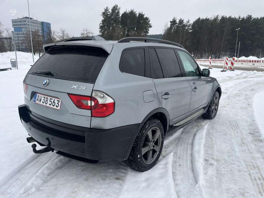 Zils BMW X3 2006 Viļņa, ar dzinēja tilpumu 2.99 L un nobraukumu 324 tūkst. km par 3850 €, foto 4 vietnē AUTOMOTO.COM.LV