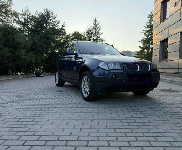 Zils BMW X3 2006 Mažeikiai, ar dzinēja tilpumu 2.00 L un nobraukumu 287 tūkst. km par 3800 €, foto 6 vietnē AUTOMOTO.COM.LV
