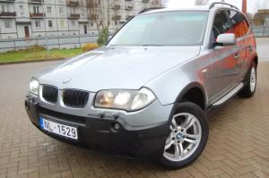 Blue BMW X3 2006 in Jekabpils, with an engine capacity of 3.00 L and mileage of 288 thousand km for 4490 €, photo  on AUTOMOTO.COM.LV