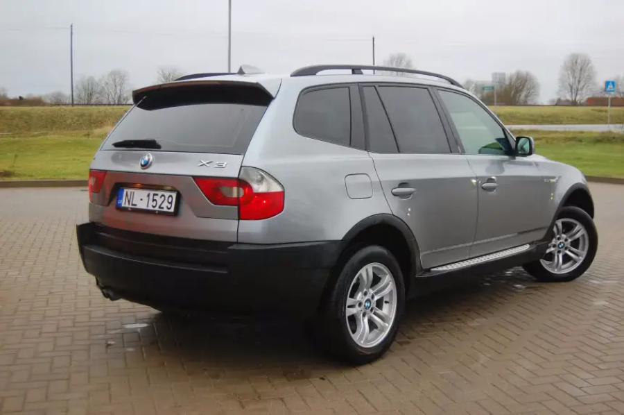 Blue BMW X3 2006 in Jekabpils, with an engine capacity of 3.00 L and mileage of 288 thousand km for 4490 €, photo 3 on AUTOMOTO.COM.LV