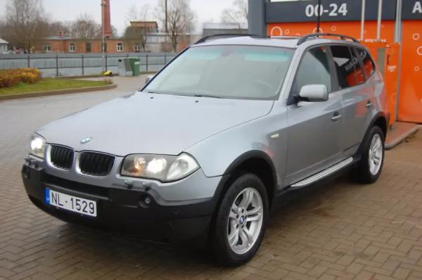 Blue BMW X3 2006 in Jekabpils, with an engine capacity of 3.00 L and mileage of 288 thousand km for 4490 €, photo 3 on AUTOMOTO.COM.LV