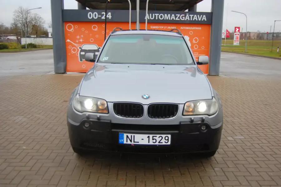 Blue BMW X3 2006 in Jekabpils, with an engine capacity of 3.00 L and mileage of 288 thousand km for 4490 €, photo 6 on AUTOMOTO.COM.LV