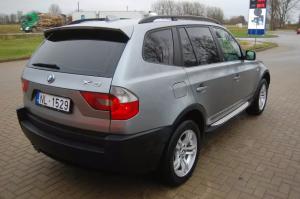 Blue BMW X3 2006 in Jekabpils, with an engine capacity of 3.00 L and mileage of 288 thousand km for 4490 €, photo 8 on AUTOMOTO.COM.LV